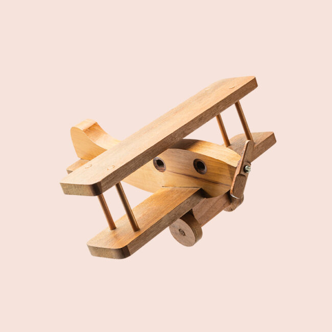 Wooden Plane – Sandbox Early Learning